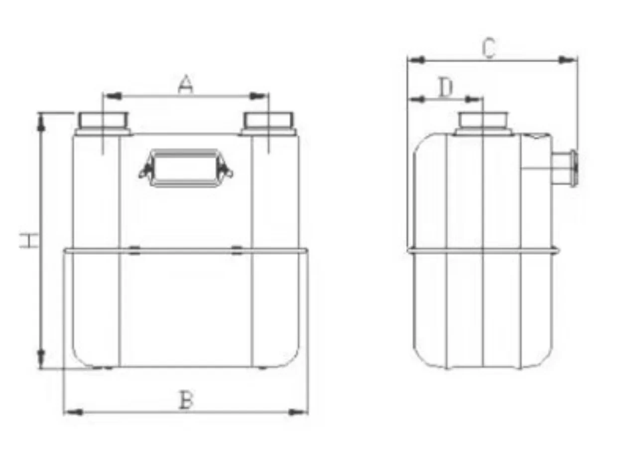 G4 Wired Remote Gas Meter - Accurate Measurement & Convenience