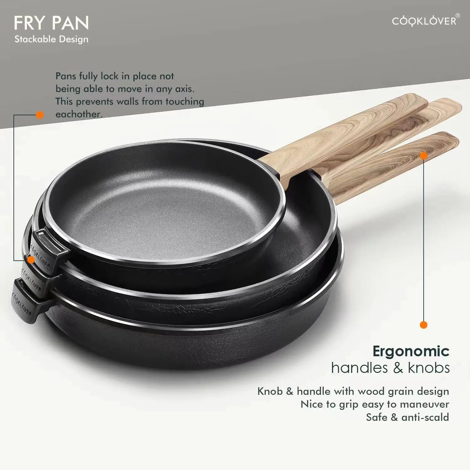 2022 New Design Die Cast Aluminum Non-stick Kitchen Cookware Sets Ware ...