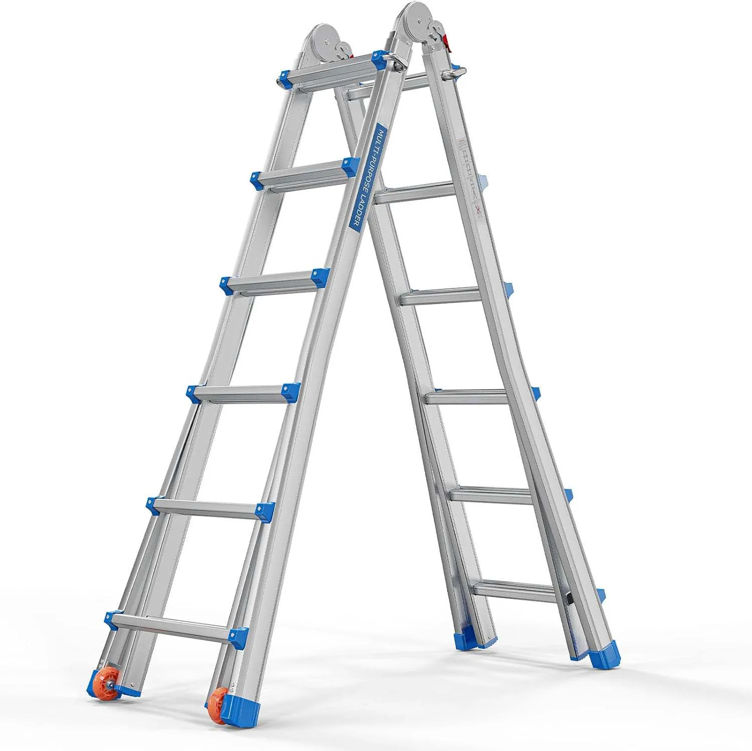 Industry 6*4 Telescopic Aluminium Ladder - Durable & Versatile