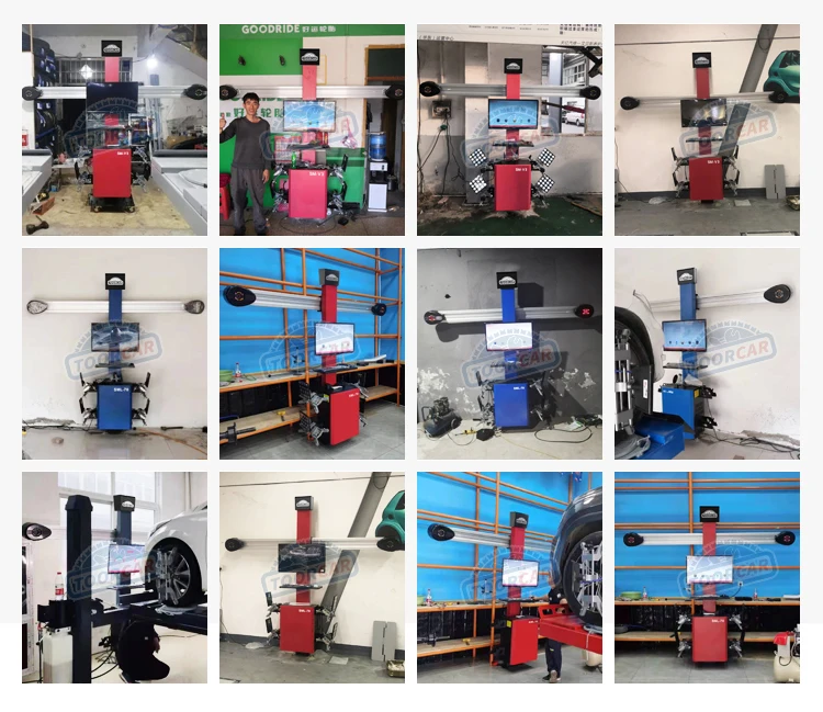 Sunmo CE Approved 3D Four Electronic Wheel Alignment Machine