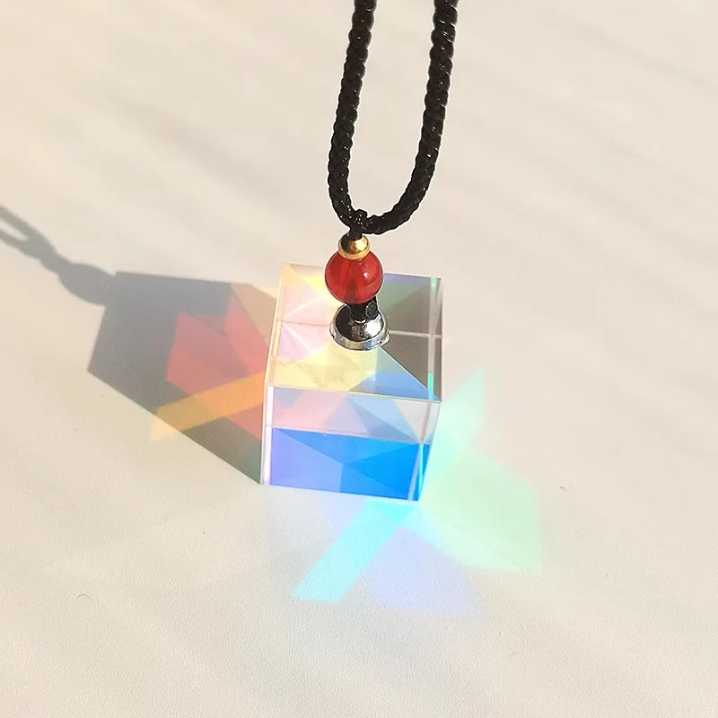 Cube Refraction Crystal Desktop Decoration Sunshine Creative Color ...