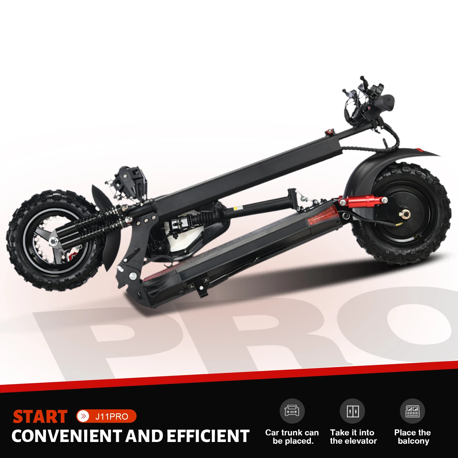 Customized 2 Wheel Mobility Electric Scooters 60km Long Range Fast Self ...