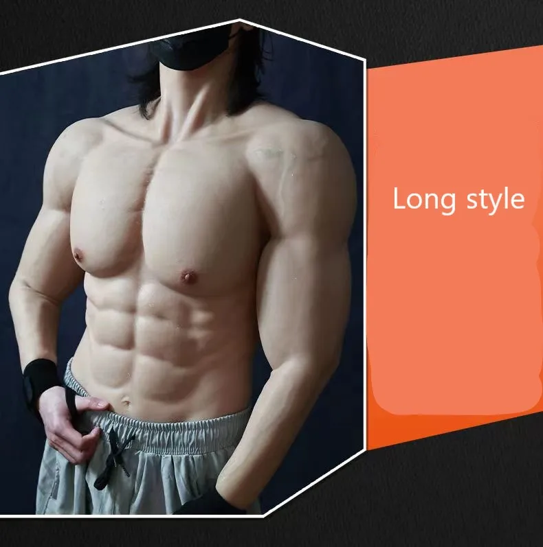 Realistic Cosplay Masquerade Props - Silicone Muscle Suits