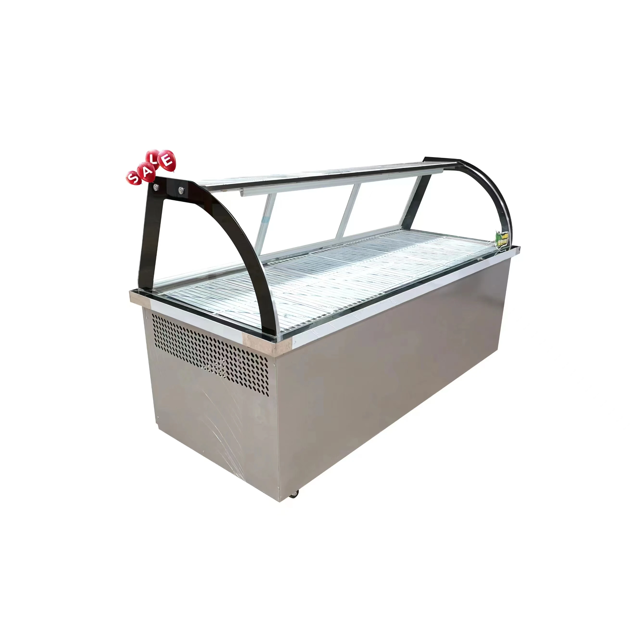 Fresh Meat Display Fridge Supermarket Commercial Meat Freezer ...