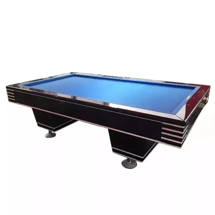 Luxury Latest 9ft Billiard Table With Solid Wood Legs Indoor ...
