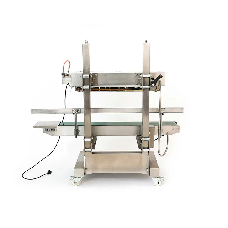 Continuous Seal Machine For Biscuit Candy Food Pe Pof Pp Film Packing ...