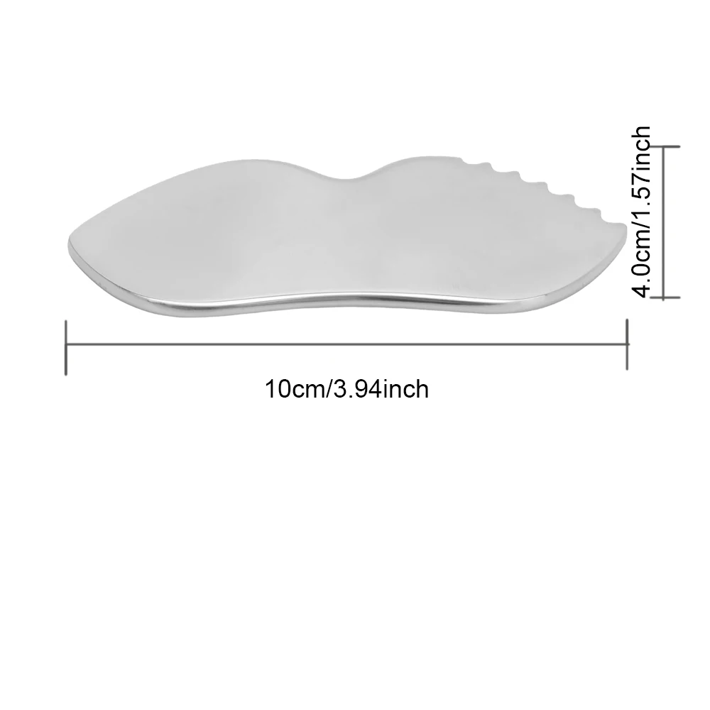 Stainless Steel Gua Sha Muscle Scraper Tool Scar Tissue Tool Muscle ...
