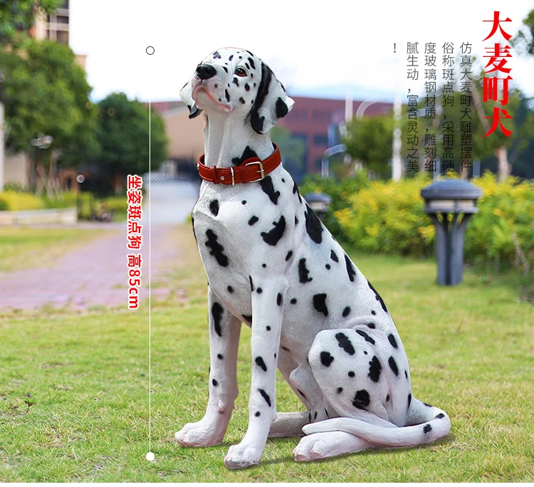 Customization Life Size Dog Statue Simulation Sheepdog Ornament Large ...