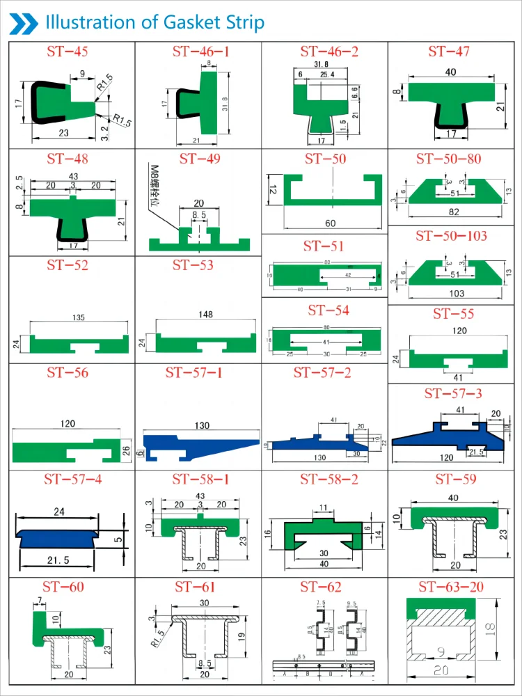 Small Aluminum Rail Guardrail Components Wear Strips For Conveyor Belt ...