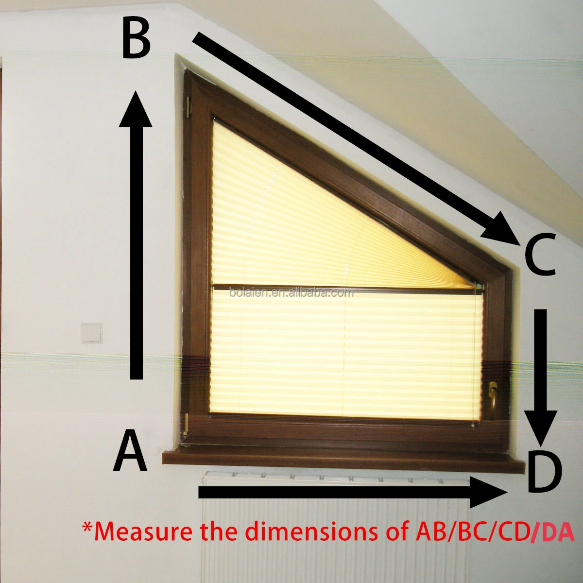 Custom Blackout Thermal Insulating Window Curtain Motorized Honeycomb ...