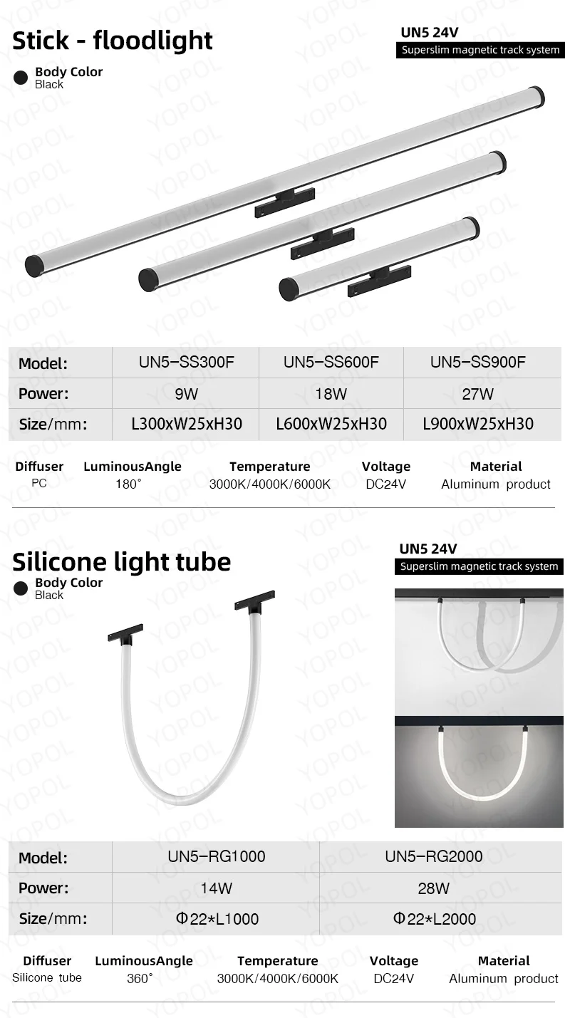 5mm Smart Dimmable Ultra-Thin LED Magnetic Track Light 48v Modern Style ...