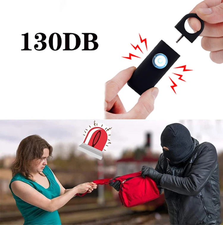 Armas De Defensa Personal Seguridad Personal Alarmagrip 120db Personal ...