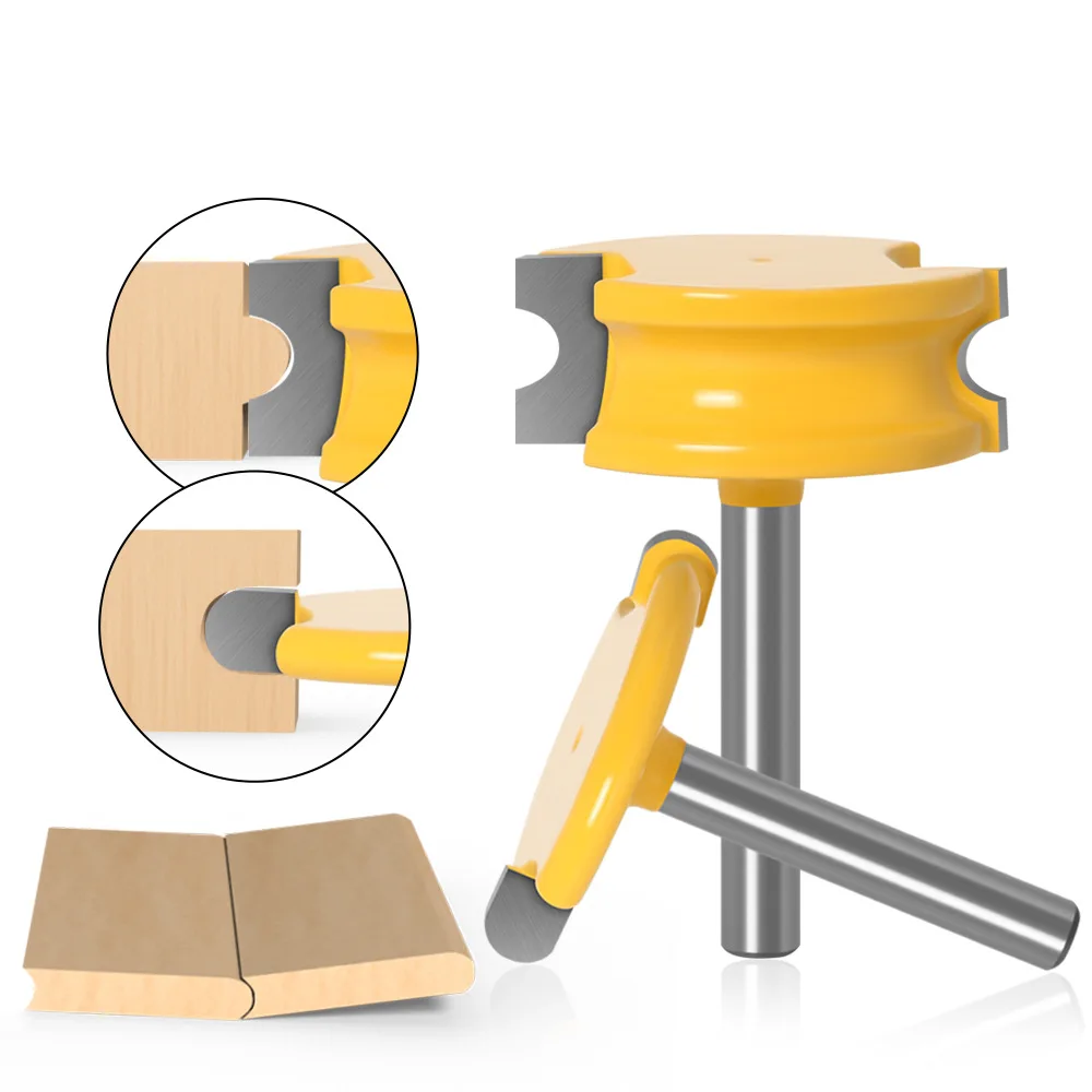 Circular T-shaped 2pc Tongue Groove Milling Cutters For Flooring Knives ...