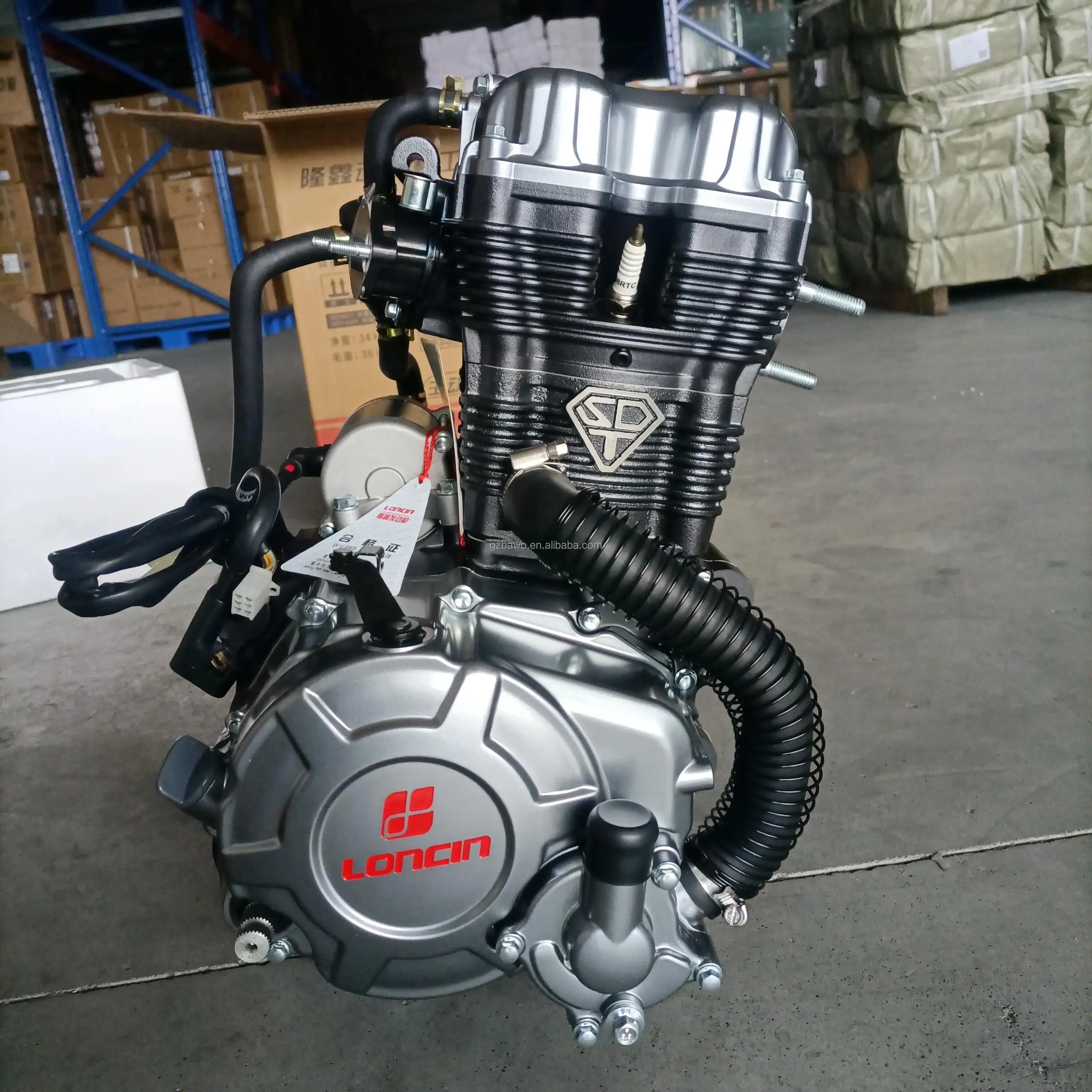 Loncin 250CC Engine for Tricycle - 5 Speed, Water Cooled