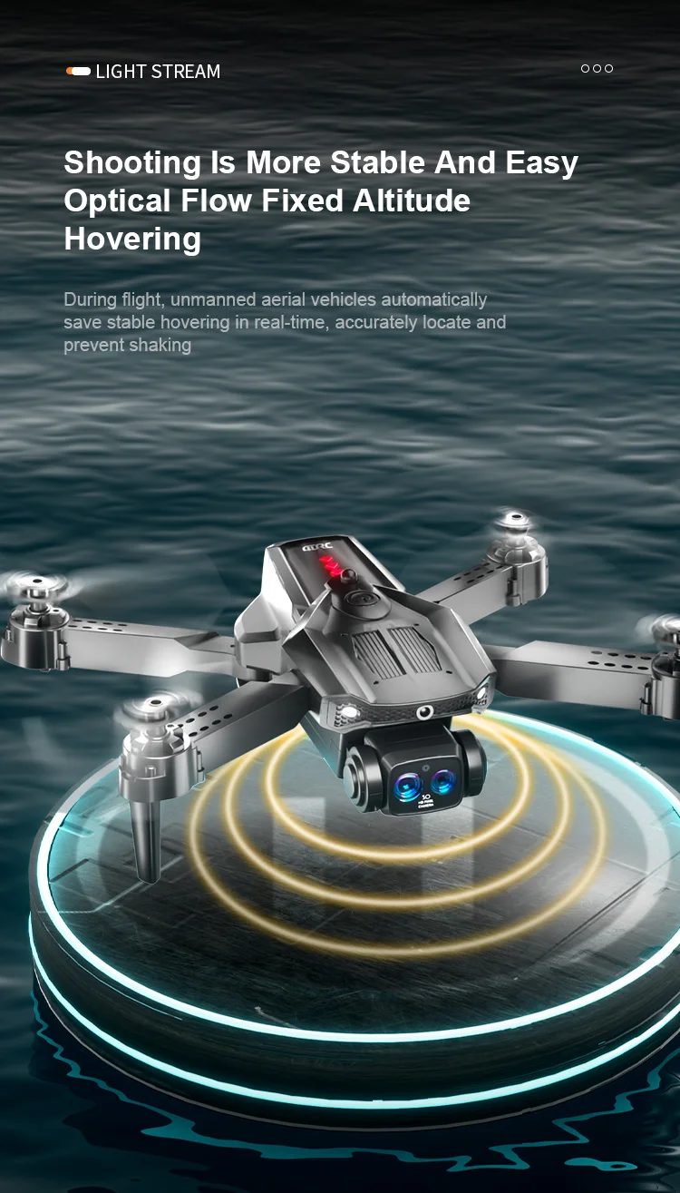 V32 360 Degree Obstacle Avoidance Headless Mode Optical Flow 150m 15min