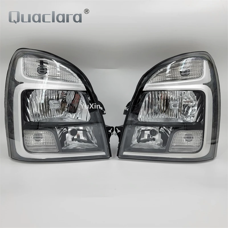 Quaclara Brand Black Headlamp 92101-4F700 for Hyundai Porter