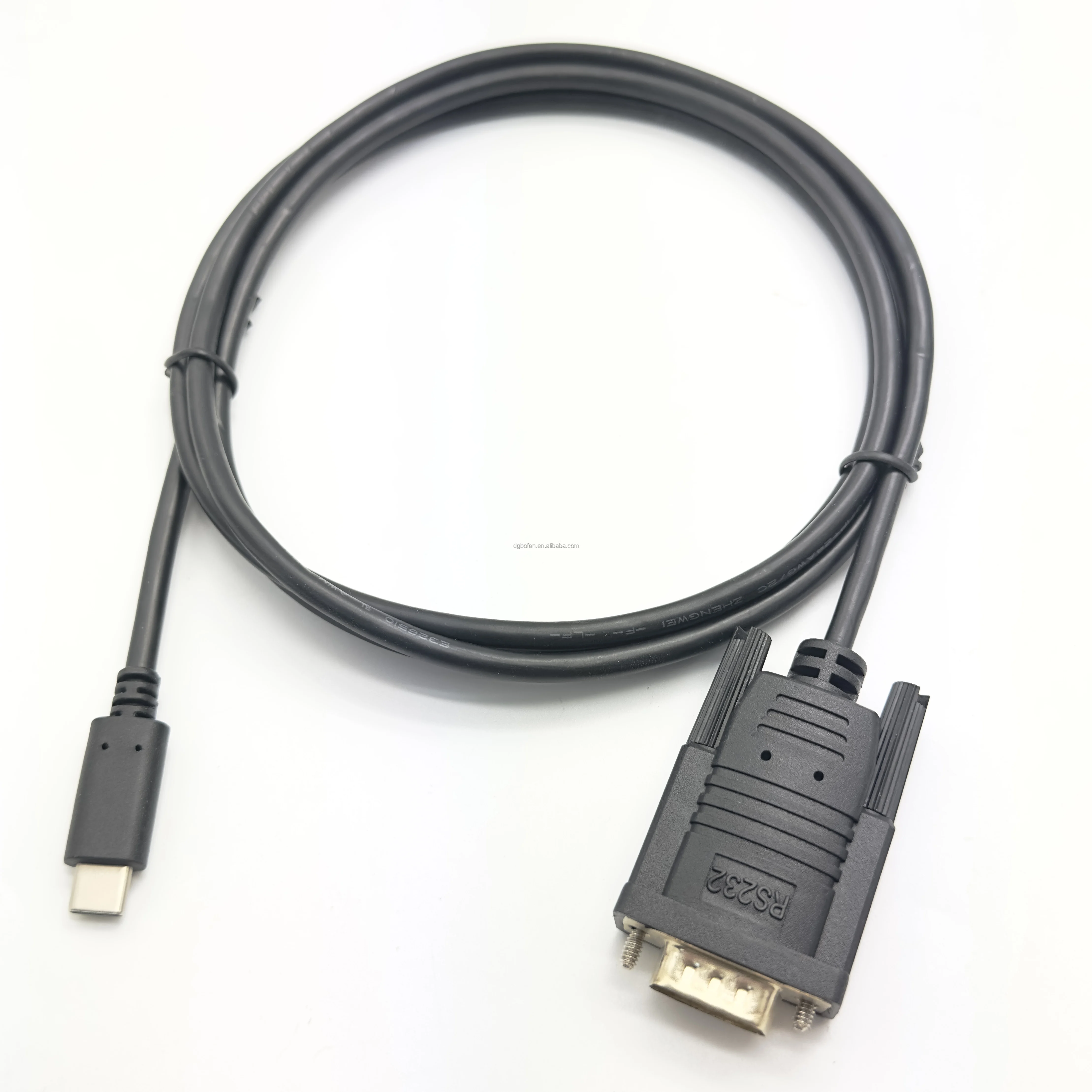 Rs232 Dp9 Pin To Type C Serial Adapter Cable For Printer Laptop No ...