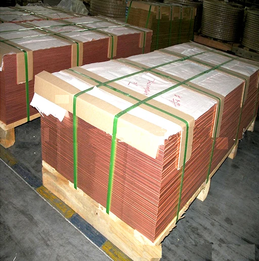 Wholesale Bright Copper Plate 1mm-20mm Cathode Copper Plate Price Per ...