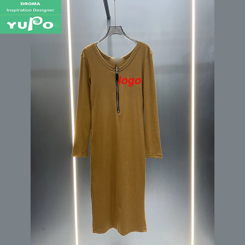 Alibaba.com: Droma Polystyrene and Cotton Women's Long Sleeve Crew Neck ...