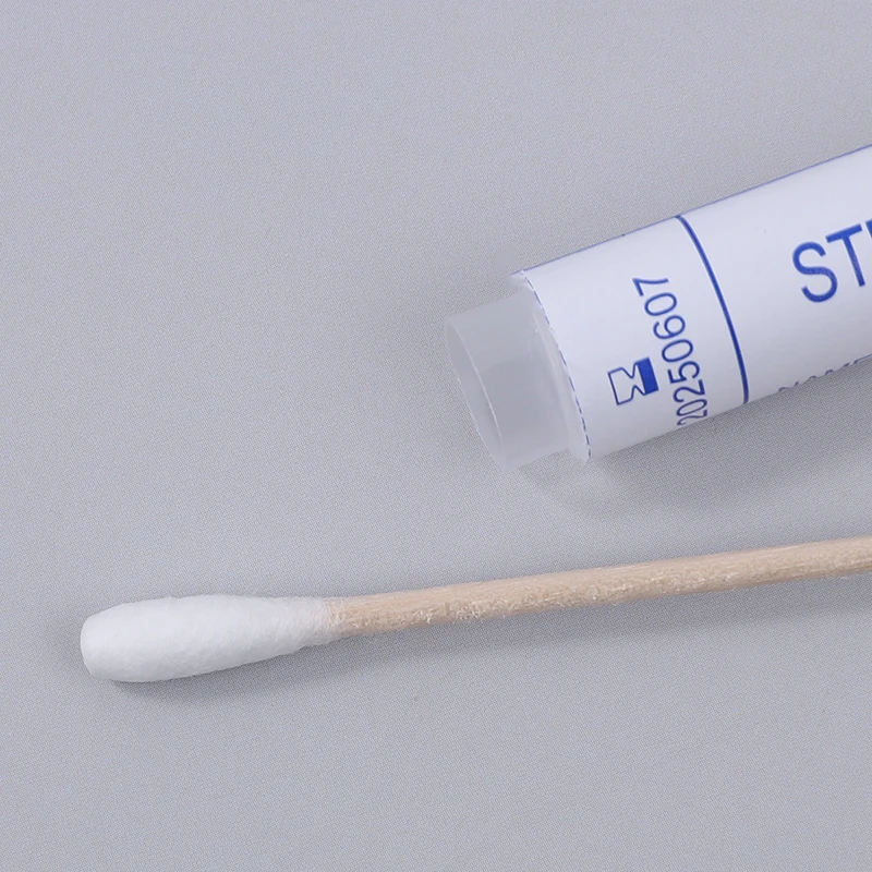 Specimen Collection Rayon Sterile Disposable Sampling Swab Sticks 178mm ...