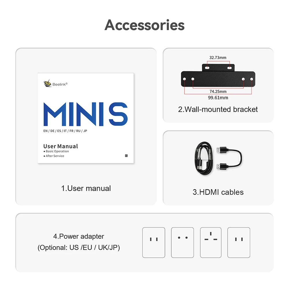 Beelink Minis 12 Pro - Intel N100, 16GB, 500GB Mini PC