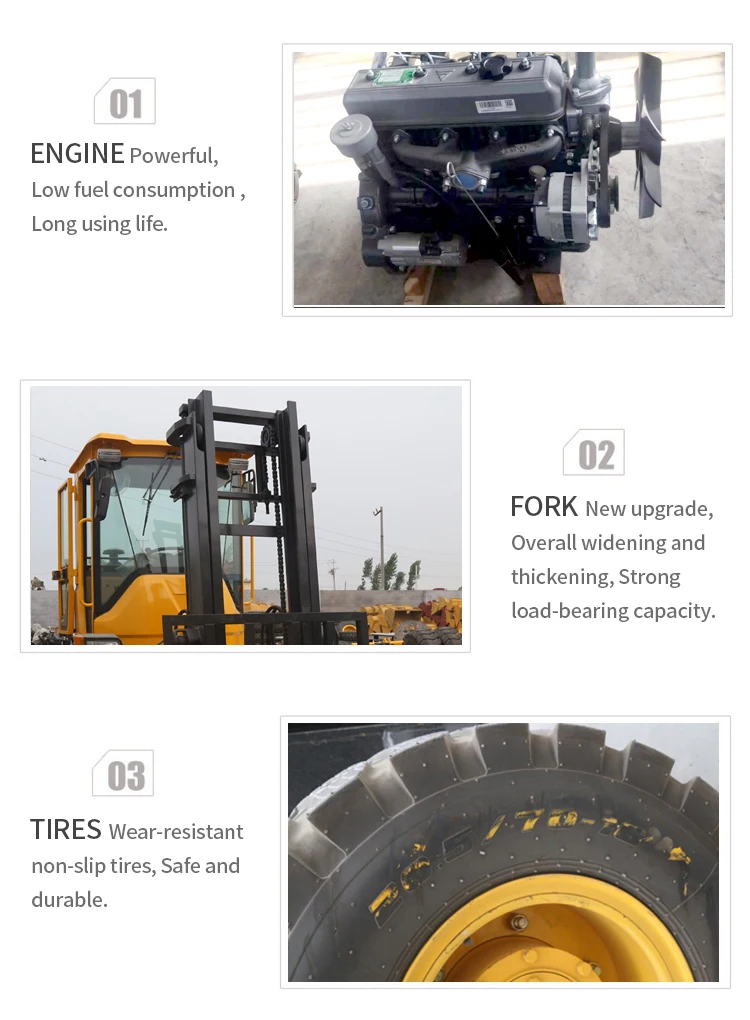 Cheap 70HP 85 HP 90HP KOHLER EPA diesel Engine Telescopic 4.5 Ton 17M ...