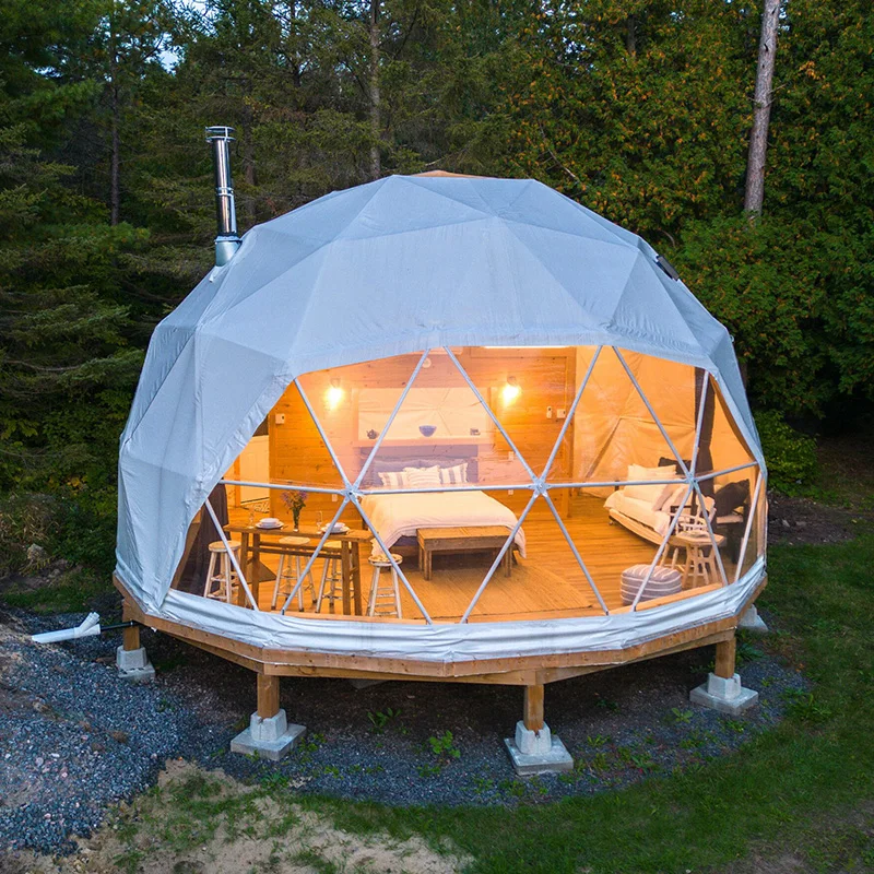 Outdoor Garden Igloo Canvas Glamping Gio Dome Tent| Alibaba.com