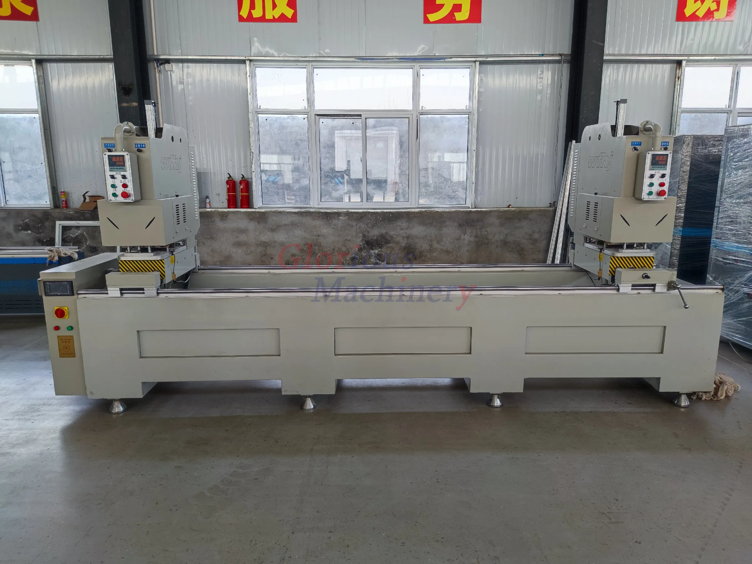 2-Head Seamless Window and Door Welder Machine High Efficiency for Door ...