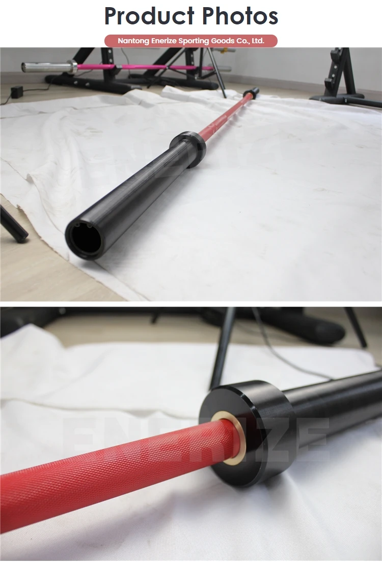 Weightlifting Powerlifting Barbell Fitness Barbell 20kg OB86 28x2200mm ...