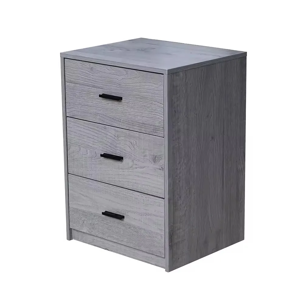 dark wood bone inlay lockable bedside table cabinet locker nightstand ...