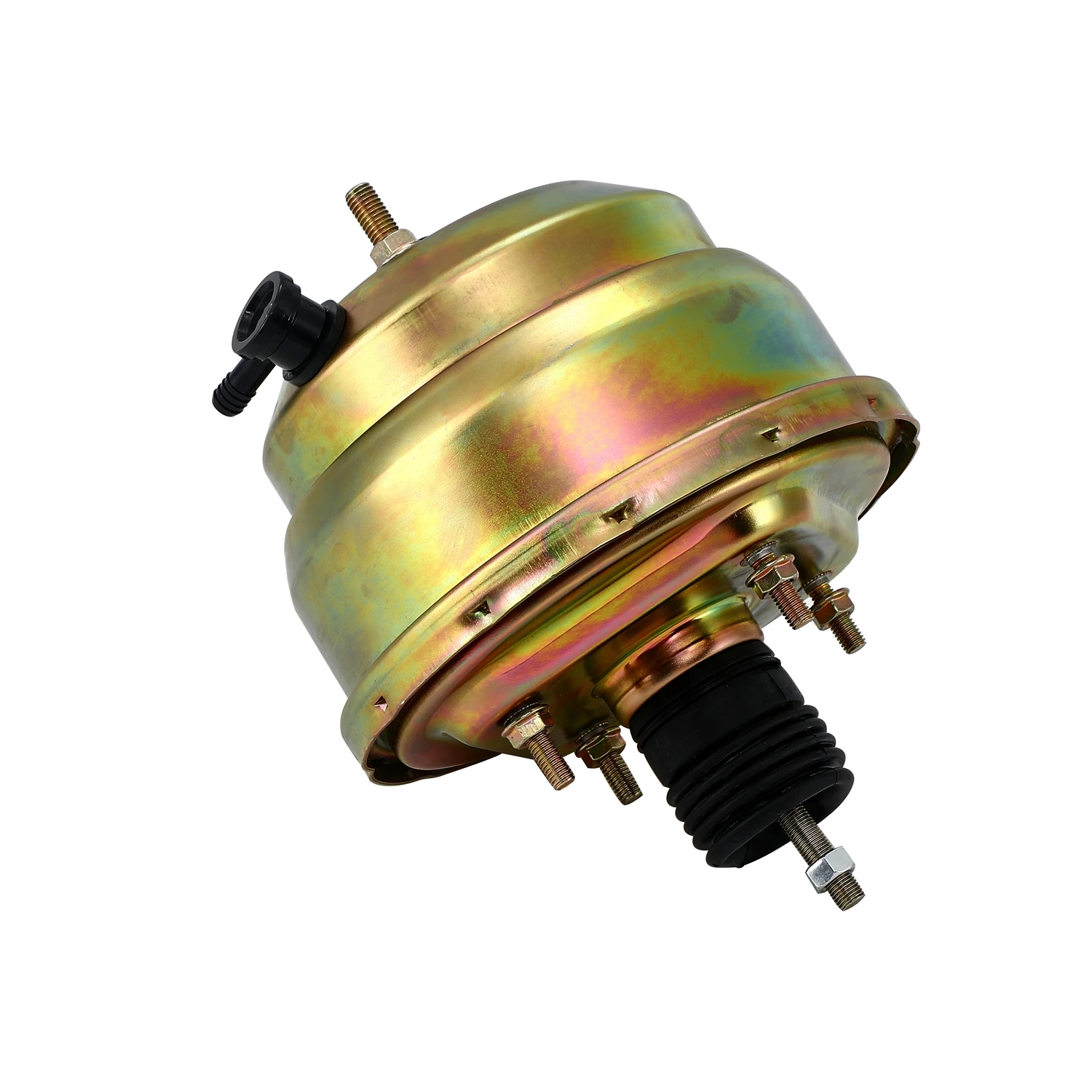 Universal 8" Inch Dual Power Brake Booster Diaphragm Zinc Finish Fit ...