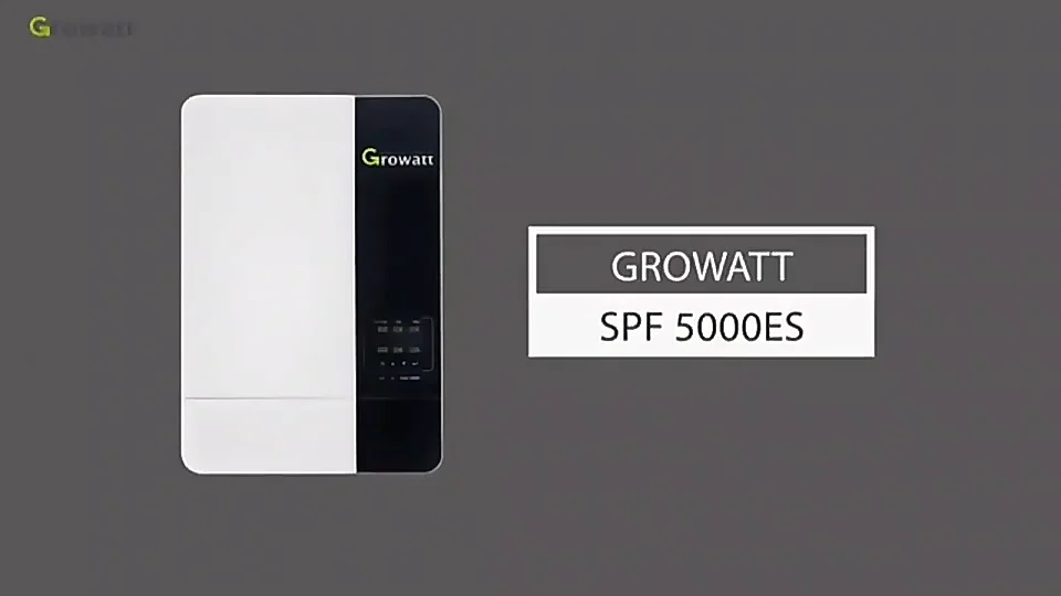 Off Grid Inverter Growatt 5kw 3kw Spf 5000 Es Off Grid Solar Inverter ...