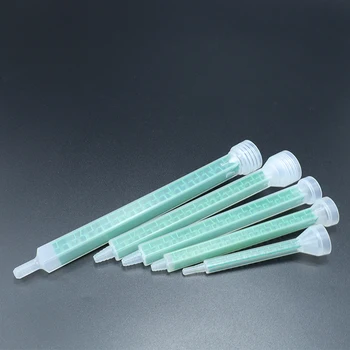 Epoxy Static Mixer Square Threaded Mouth Mixing Nozzle Ab Adhesive ...