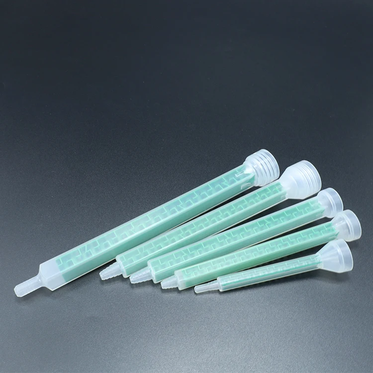 Epoxy Static Mixer Square Threaded Mouth Mixing Nozzle ab Adhesive ...