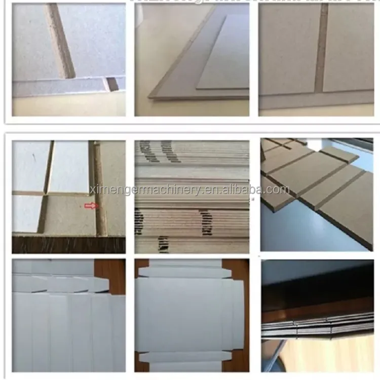 Cardboard Carton Grooving Machine - Efficient Gift Box Production