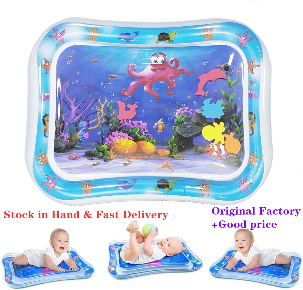 2024 New PVC Baby Water Mat Easy to Use and Pack for Baby Development ...