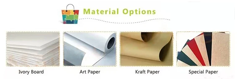 Custom Design Packaging Paper Bag - Recyclable & Stylish