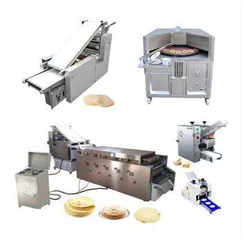 Electric Chapati Saj Arabic Bread Robot Robotic Fully Automatic Pita ...