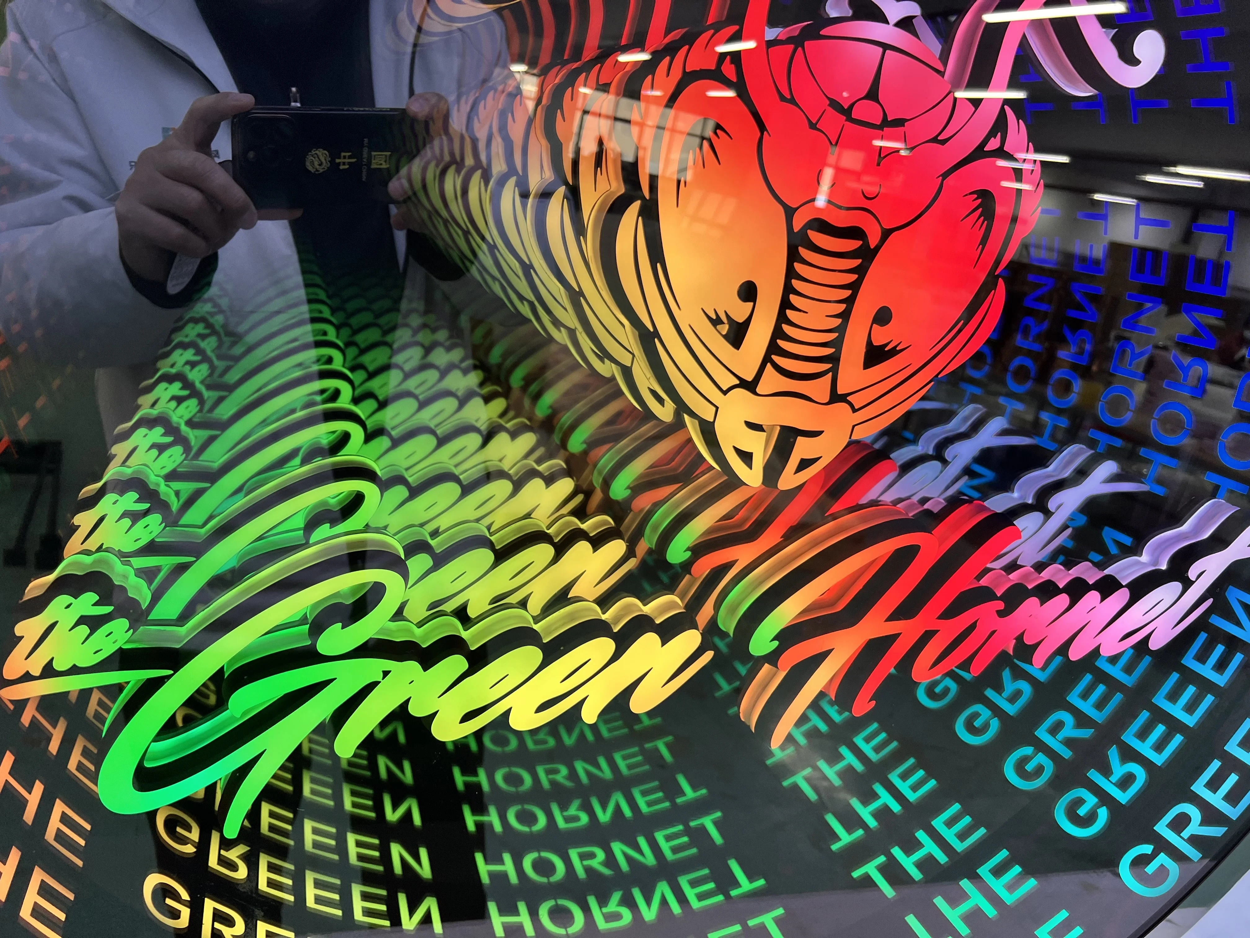 Wall Mounted Hanging Custom Led Mirror Neon Light Sign Home Neon Sign ...