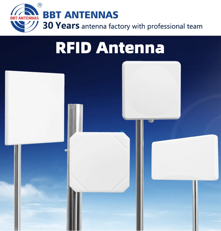 Uhf Remote Identification Rfid Reader Panel Antenna For Access Control ...