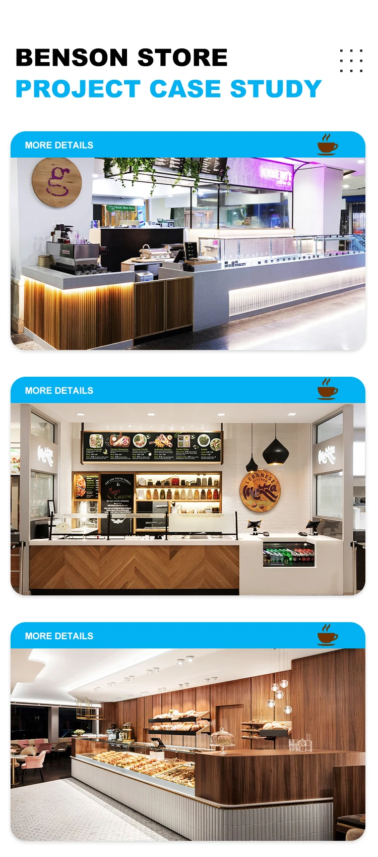 Shop Our Custom Coffee Counters for Cafes & Coffee Shops