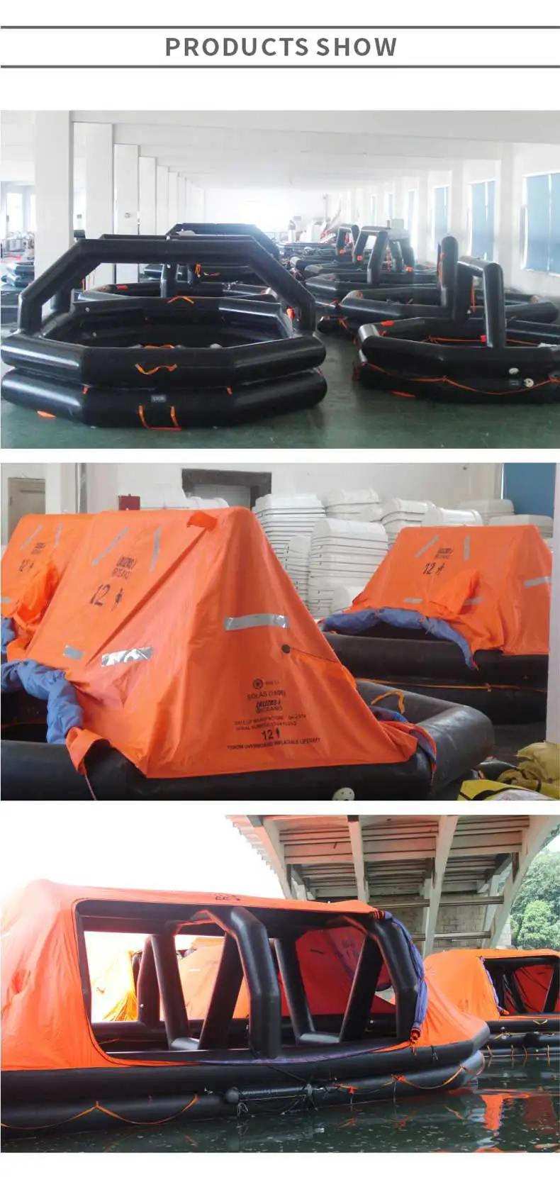 Marine Inflatable Life Raft Type ADL Davit Launch System, SOLAS/MED ...