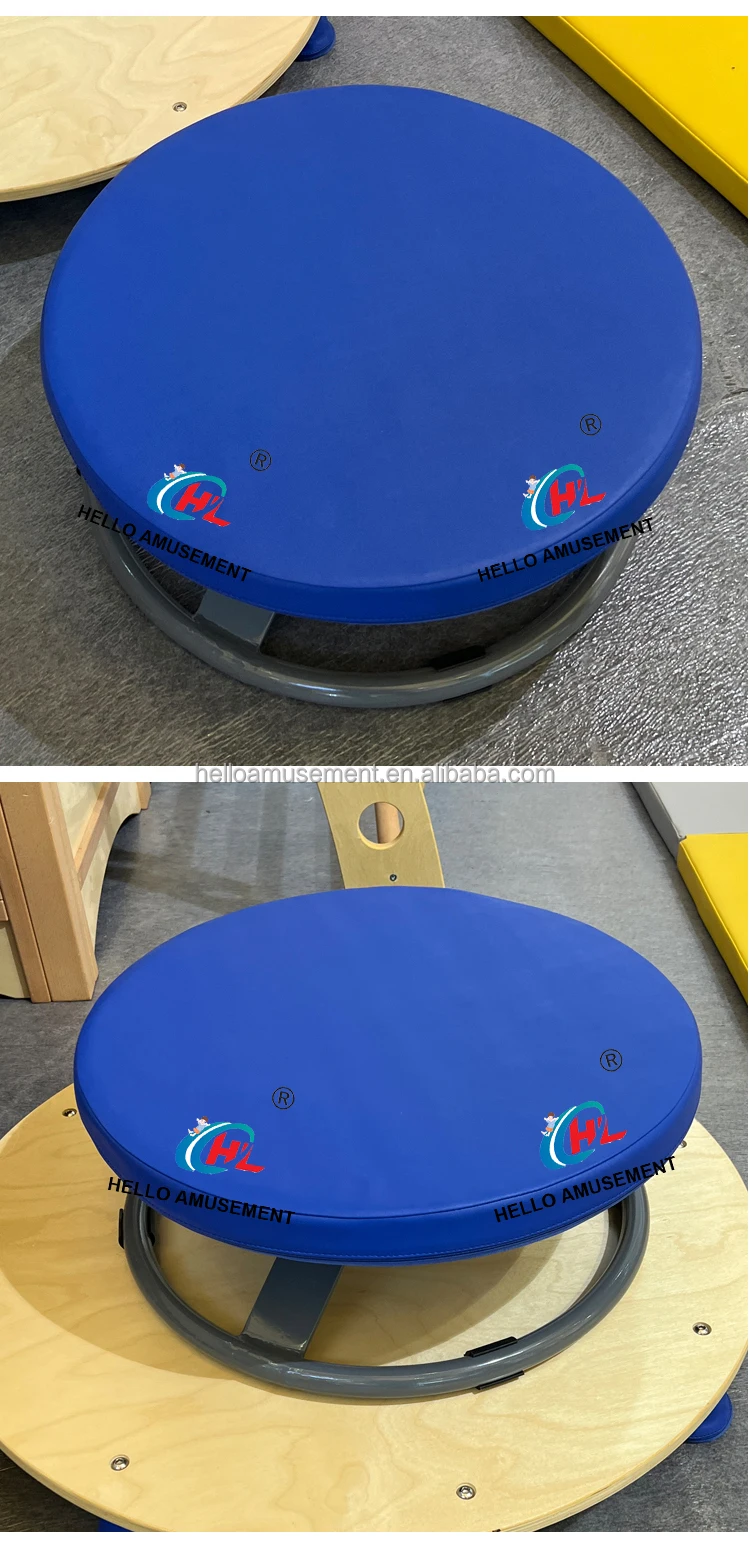 Children Vestibular Sensory Balance Training Toys Soft Wrapped Round ...