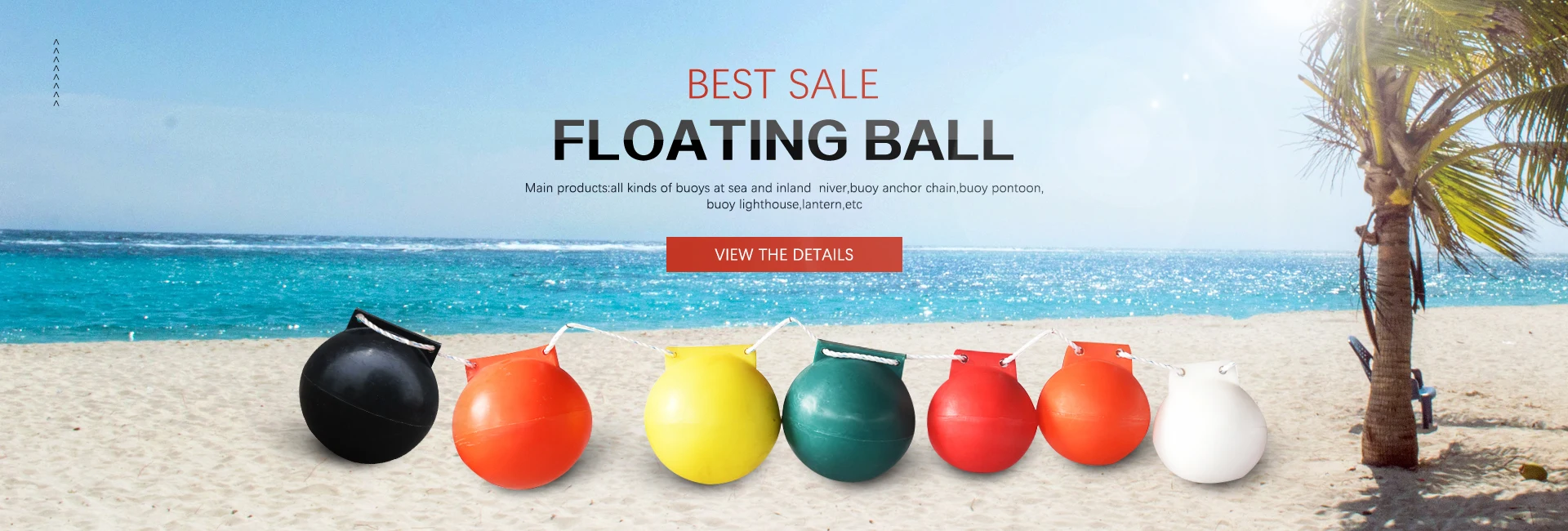 Plastic Float Buoy Balls Round Foam Buoys Marine Floating Ball Mooring ...
