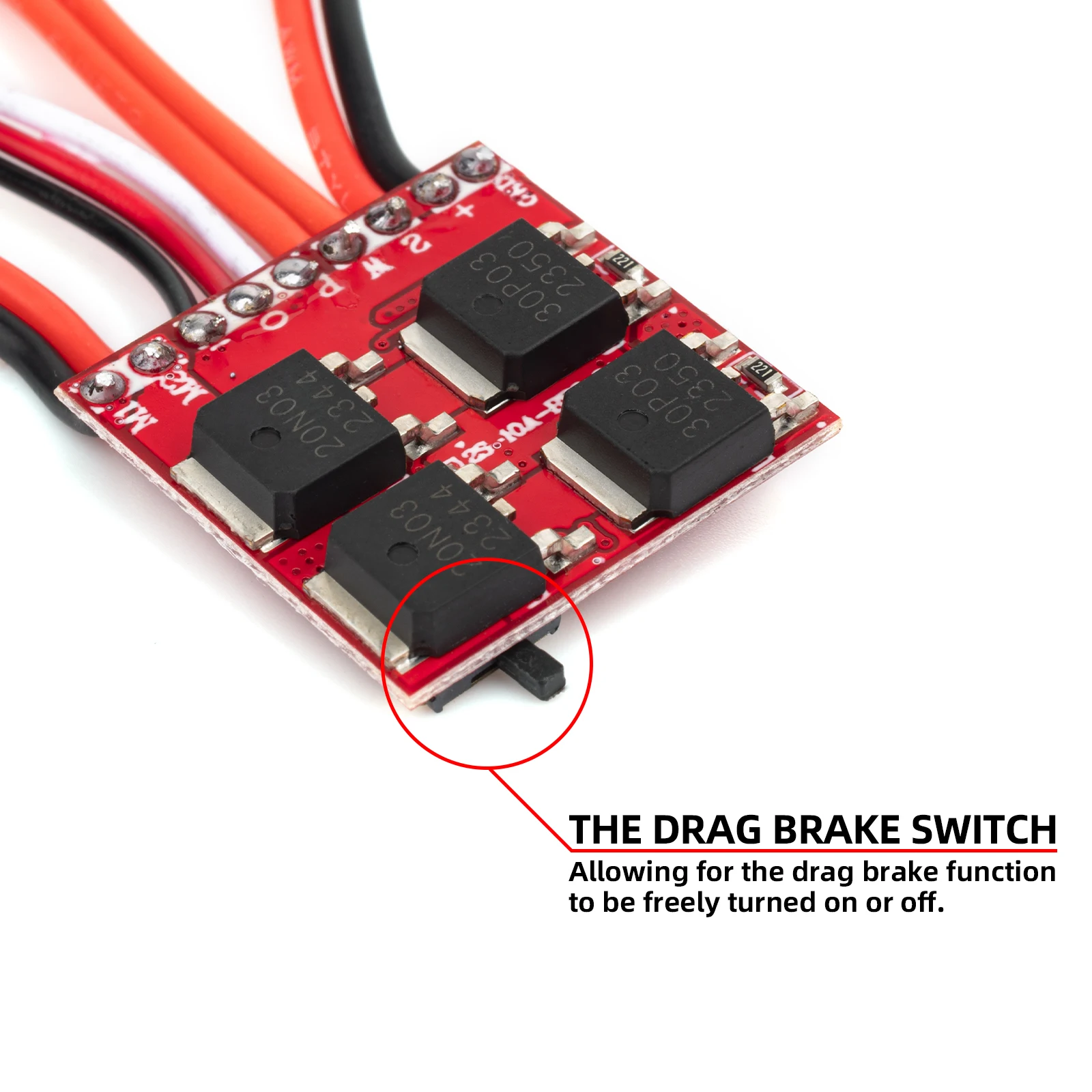 Mini Brushed Electric 30A Speed Controller ESC for Brushless Motors