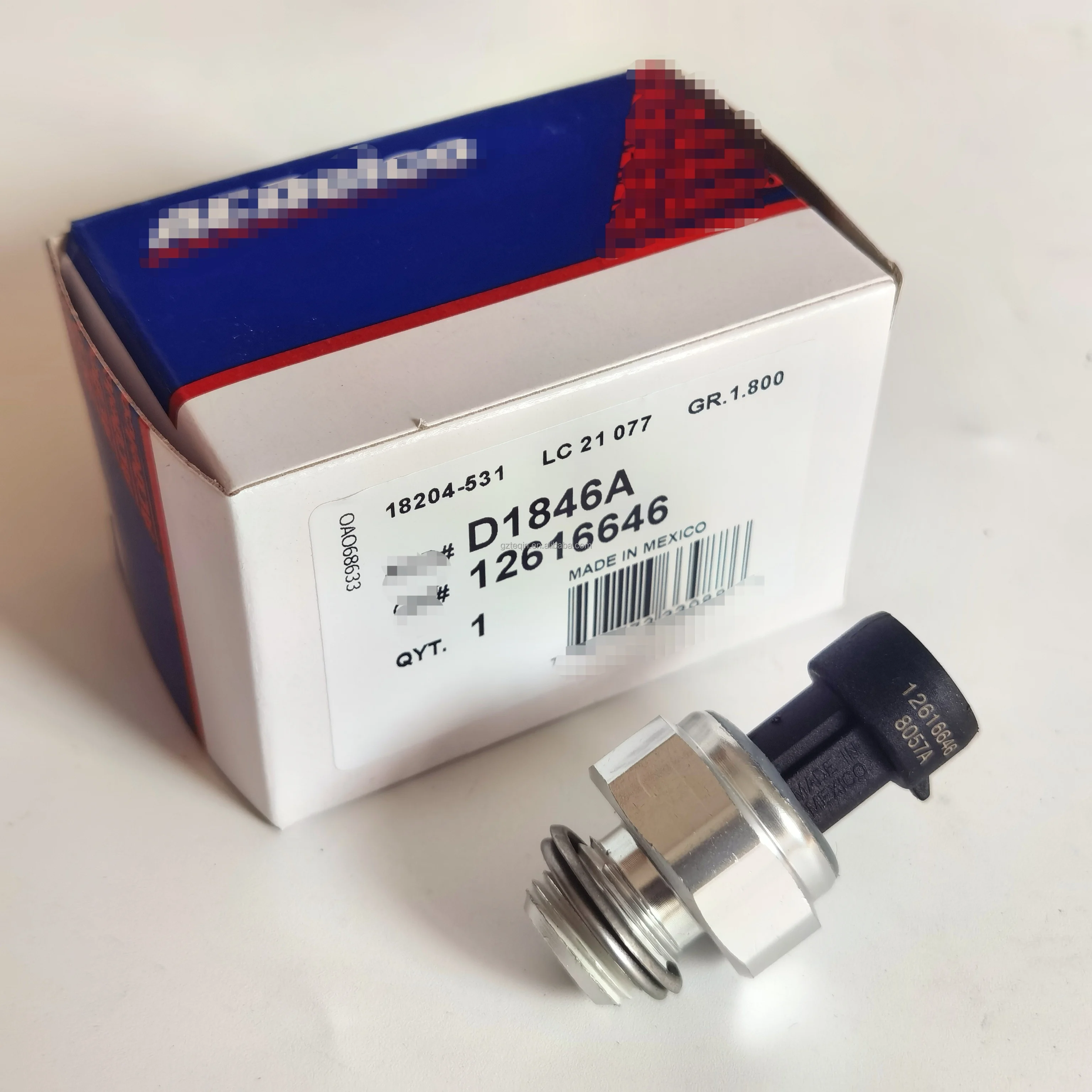Oil Pressure Sensor 12616646 D1846a 12559780 12562230 12569323 12573107 ...