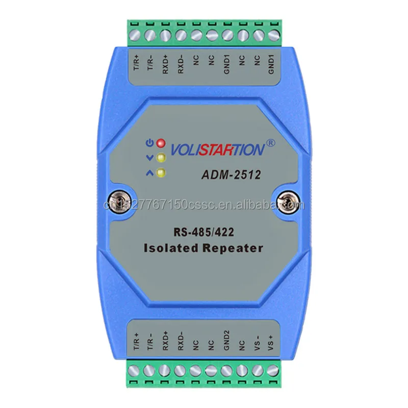 Adm-2512 Photoelectric Isolation Rs485 Repeater Rs485 / 422 Amplifier Rs422 To 485 Isolator ...