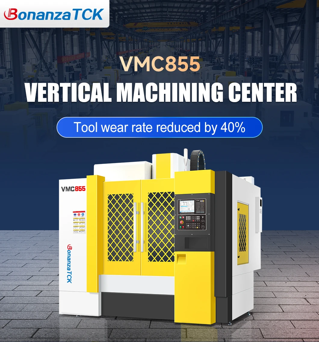 Vertical Machine Center Vmc855 3-axis Milling Machine Center From China ...