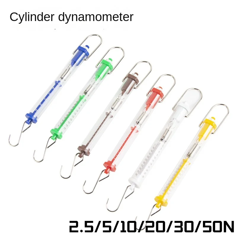 Mechanical Cylinder Dynamometer Portable Plastic Spring Scale 2.5/10/20 ...