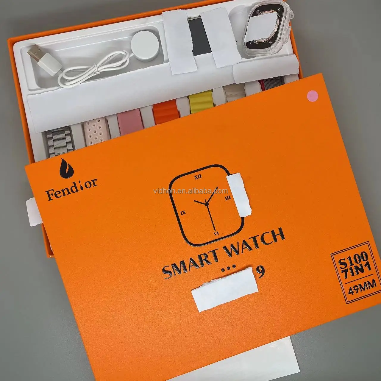 2023 New Arrival S100 7 In 1 Smartwatch Serie 8 Reloj Inteligente ...